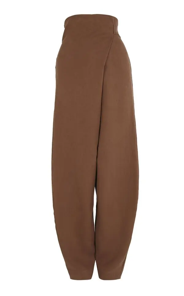 CORTANA After Linen Wrap Pants