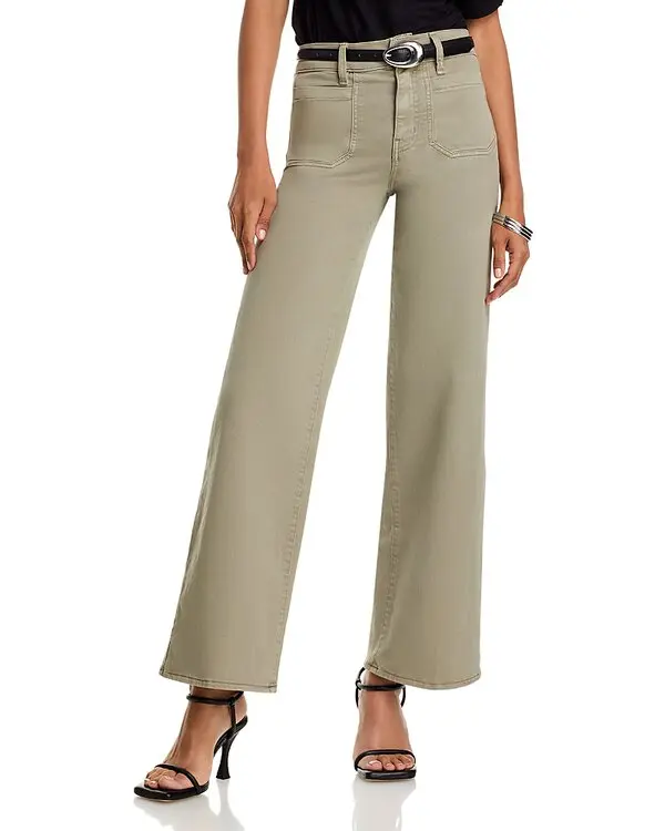 FRAME Le Slim Palazzo High-rise Jeans