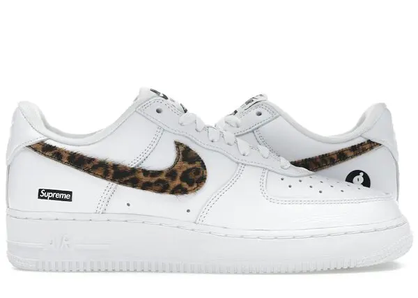 Nike Air Force 1 Low Supreme Goodenough Sneakers - White