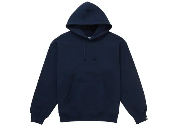 Supreme Hooded Sweatshirt - Navy Blue