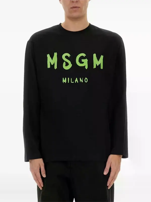 MSGM Logo-print Sweatshirt