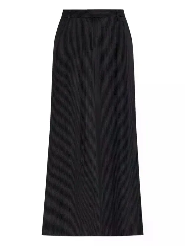 Munthe Pinstriped Ankle-length Skirt