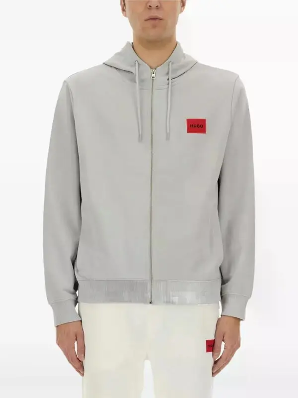 Hugo Boss Zip-up Hooded Sweatshirt