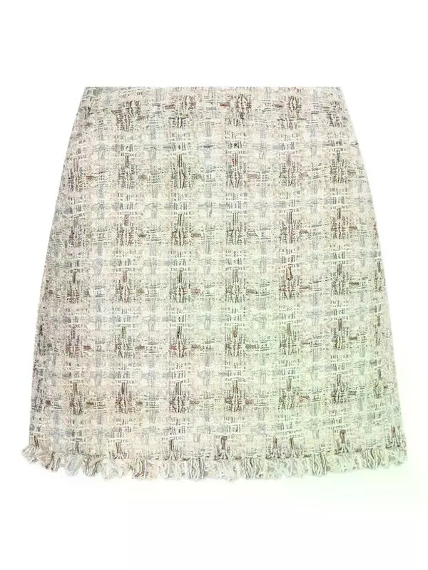 Munthe Tweed Mini Skirt - Neutrals