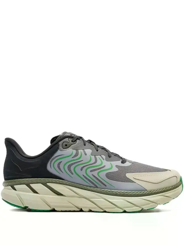 Hoka Clifton Ls Tech Sneakers - Grey