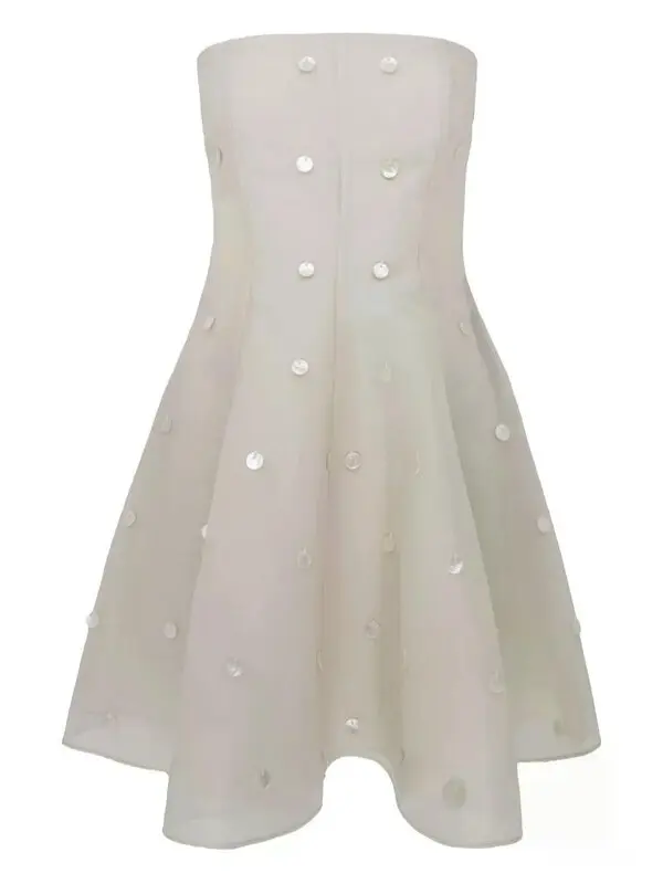 AZLEE Strapless Layered Dress