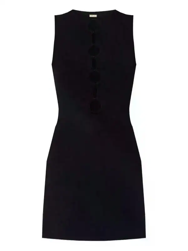 Cult Gaia Hartley Knit Mini Dress - Black | Editorialist