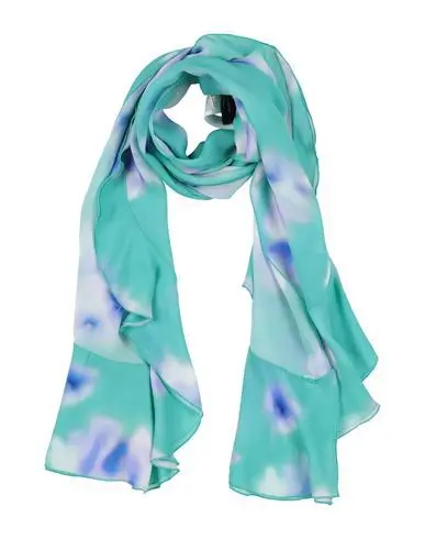 Blumarine Scarf Turquoise Viscose