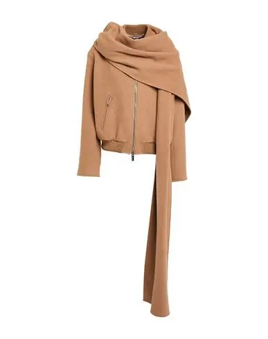 Blumarine Flannel Bomber Jacket - Beige