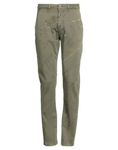 Guess Pants Military Size Cotton, Elastane