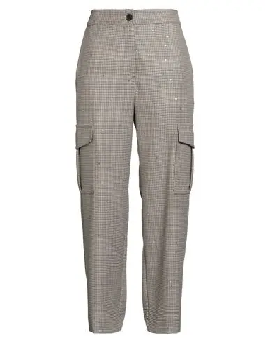 SHIRTAPORTER High Waisted Houndstooth Cargo Pants