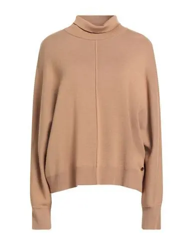 OTTOD'AME Virgin Wool And Acrylic Turtleneck - Beige