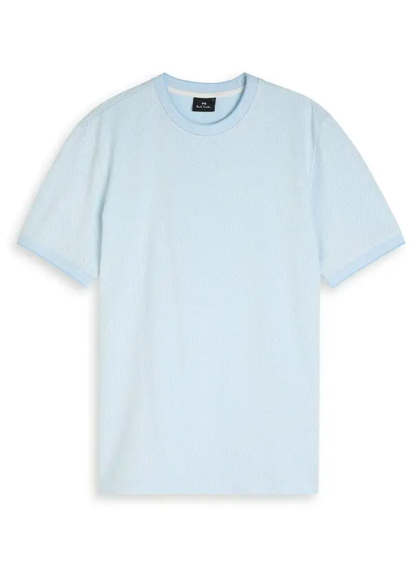 Paul Smith Houndstooth-print Cotton T-shirt