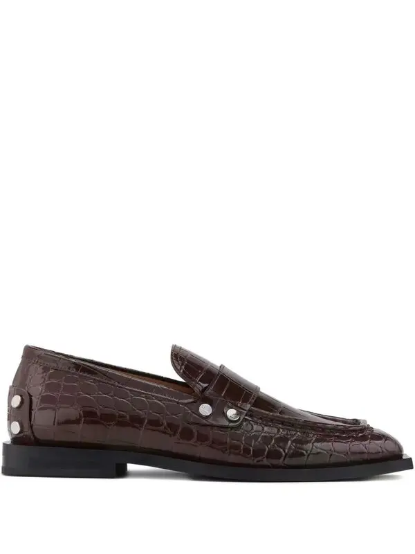 GANNI Jolene Loafers - Brown