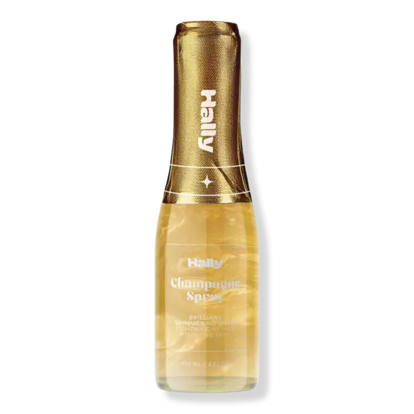HALLY Champagne Spray Shimmering Finishing Mist