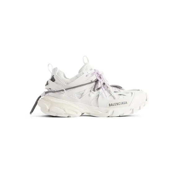 Balenciaga Track Trail Laces Sneakers - White