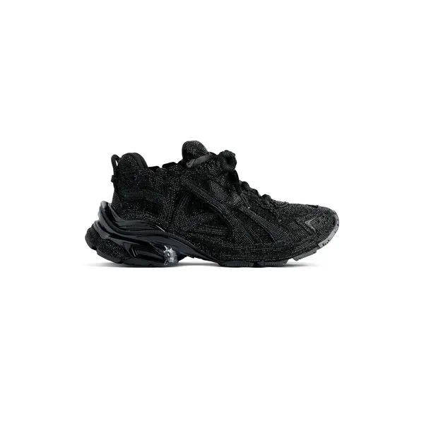 Balenciaga Runner Sneaker With Rhinestones