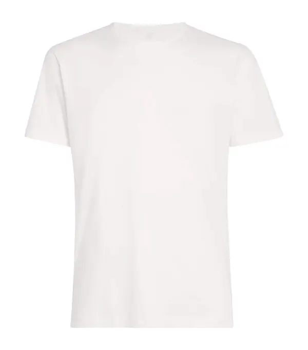 Sunspel Cotton Sea Island T-shirt - White