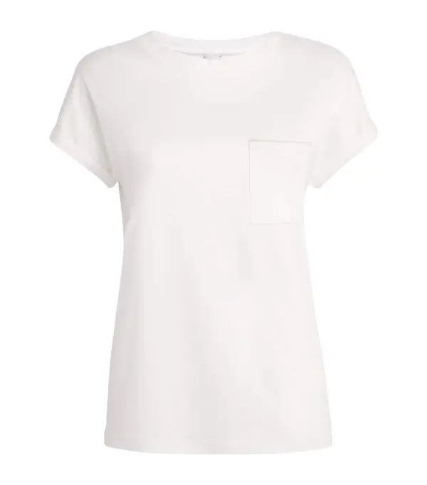 Eleventy Pocket-detail Short-sleeve T-shirt - White
