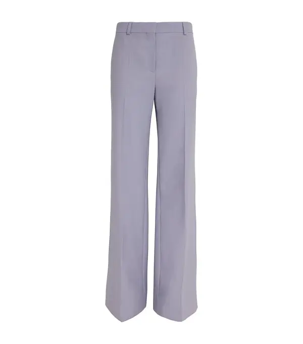 Stella McCartney Wool Wide-leg Tailored Trousers
