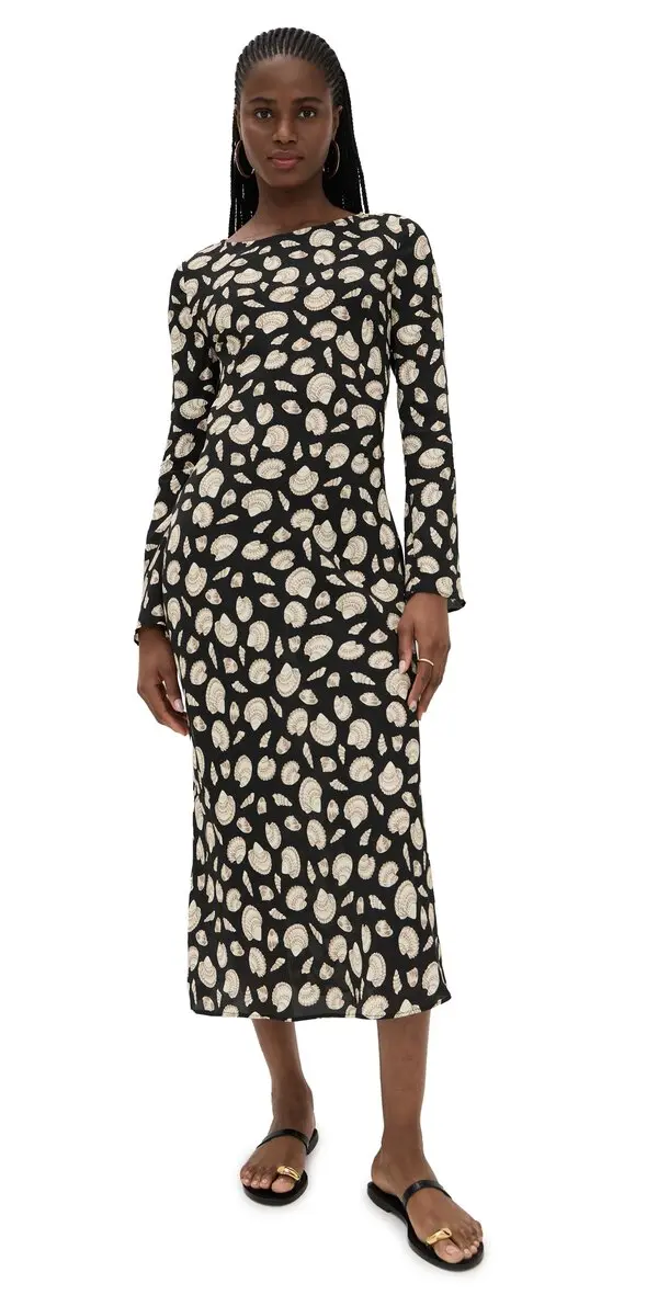 Ciao Lucia Gaia -print Midi Dress
