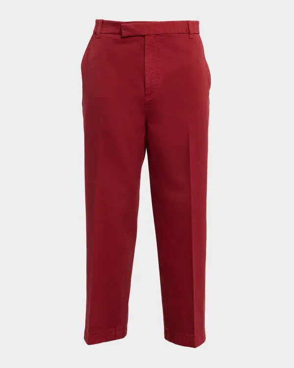 Thom Browne Garment-dyed Chino Pants - Camel