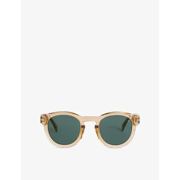 DB EYEWEAR BY DAVID BECKHAM 7041/s Flat Square Acetate Sunglasses
