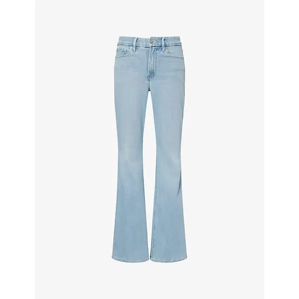 Good American Stretch-denim Flare Jeans