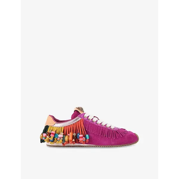 Kurt Geiger Islington Suede Low-top Trainers