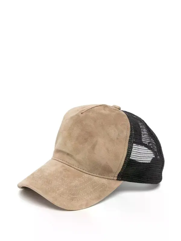 JAMES PERSE Suede Trucker Cap