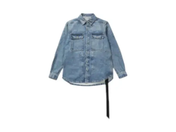 Rick Owens Denim Outershirt Jacket