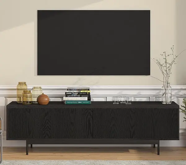 HUDSON&CANAL Whitman Tv Stand For Tv's Up To 75 Lbs