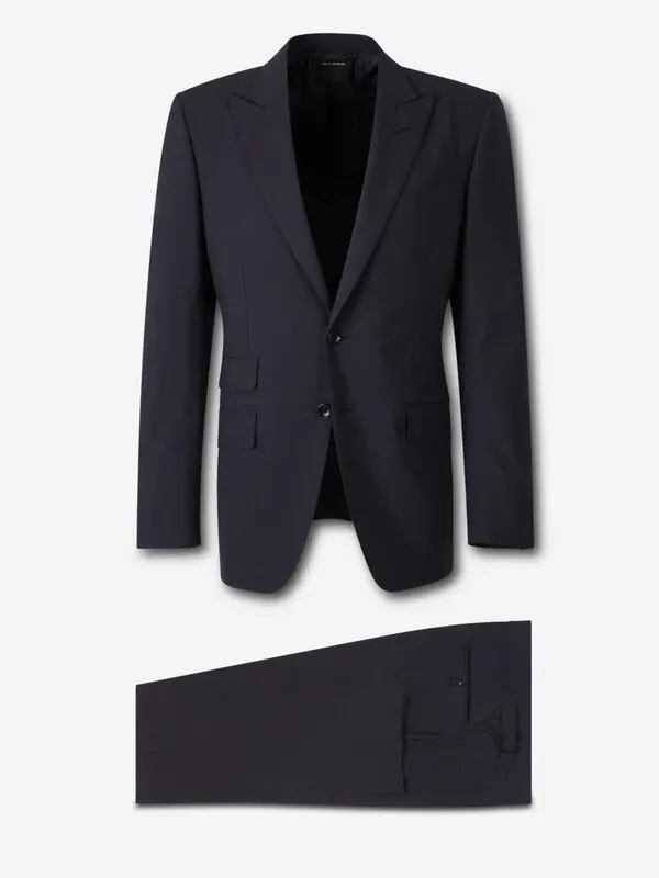 TOM FORD O'connor Straight Suit - Navy Blue