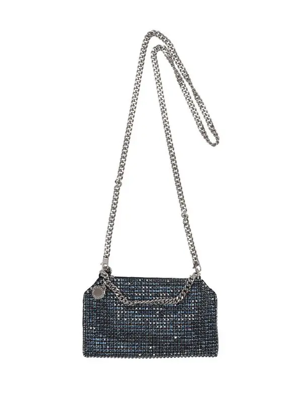 Stella McCartney Soft Clutch With Crystal Mesh