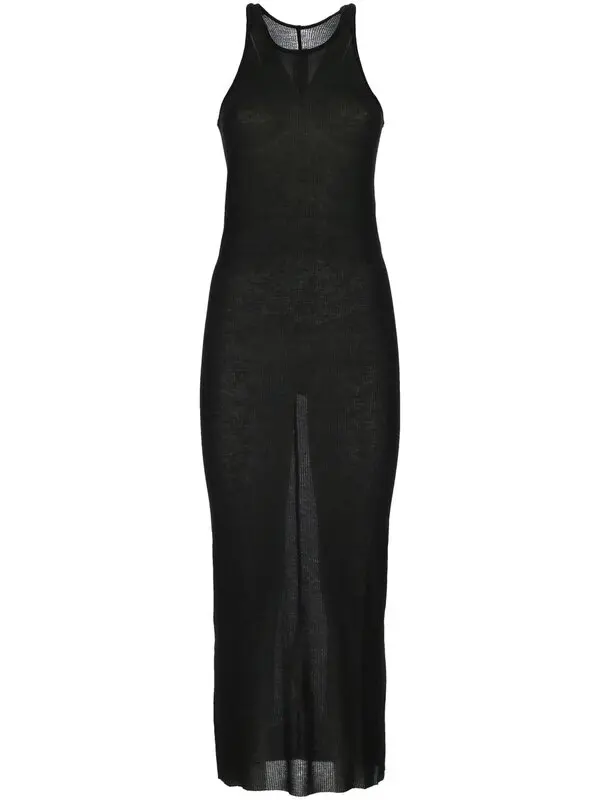 Rick Owens Semi-transparent Sheath Dress