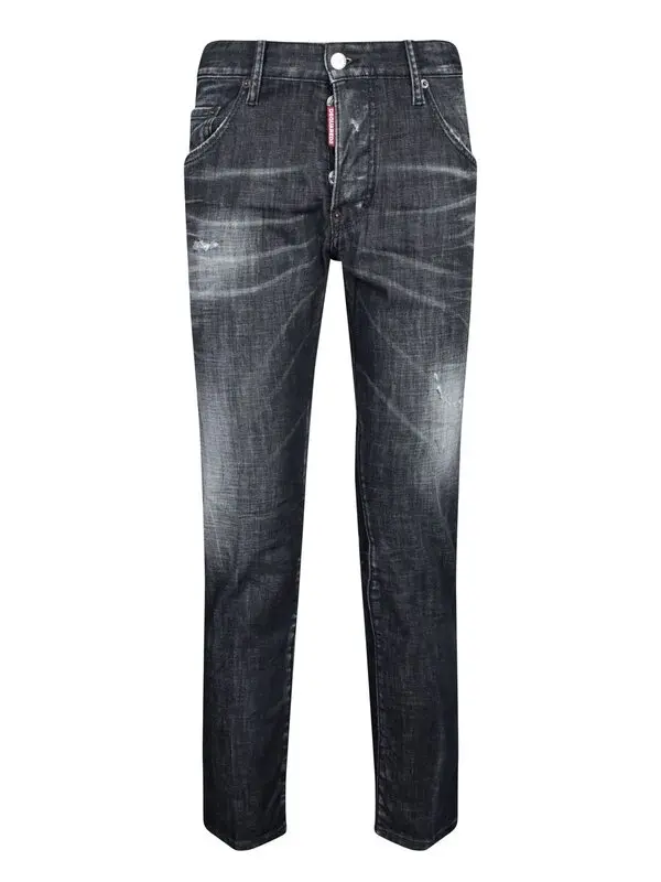 Dsquared2 Skater Washed Cotton Jeans