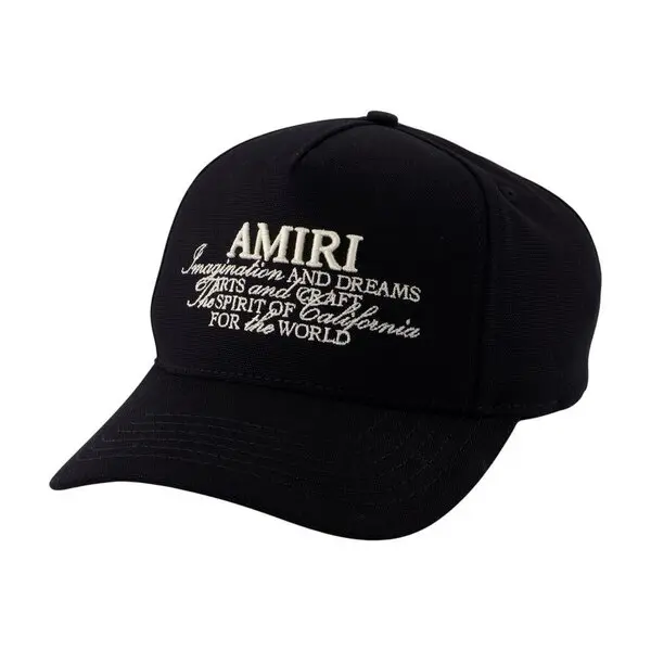 Amiri Spirit Cap - Black