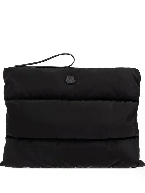 Moncler Padded Wristlet - Black