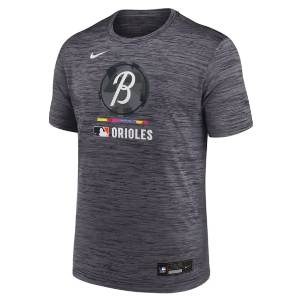 Nike Baltimore Orioles Authentic Collection City Connect Velocity Dri-fit Mlb T-shirt