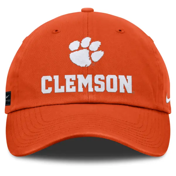 Nike Clemson Sideline Club Gameday College Adjustable Hat - Orange