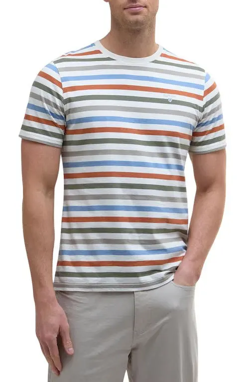 Barbour Rokeby Stripe Cotton T-shirt - Whisper White