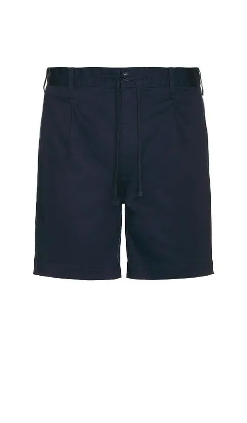 Onia Garment Dye Cotton Drawstring Shorts - Deep Navy