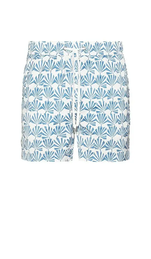 Onia Charles 5 Swim Trunks - Dark Blue Multi