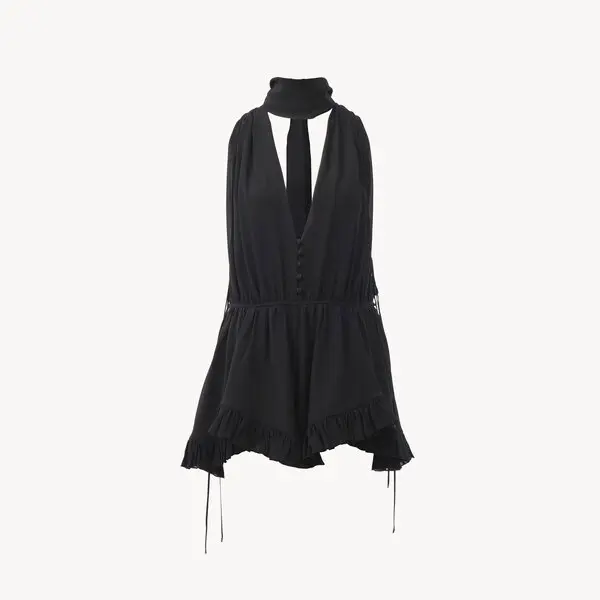 Chloé Silk Georgette Jumpsuit