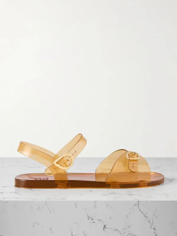 ANCIENT GREEK SANDALS Irini Recycled-pvc Slingback Sandals - Brown