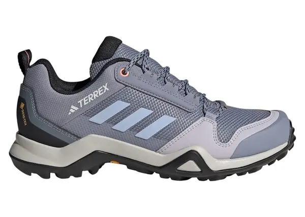 Adidas Terrex Ax3 Gore-tex Sneakers - Silver Violet/blue Dawn/coral Fusion