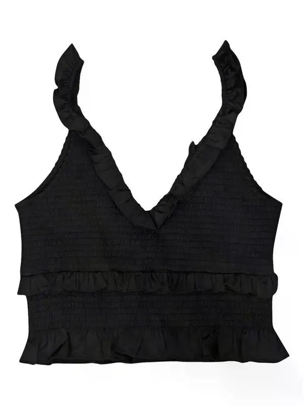 Callipygian Satin Top - Black