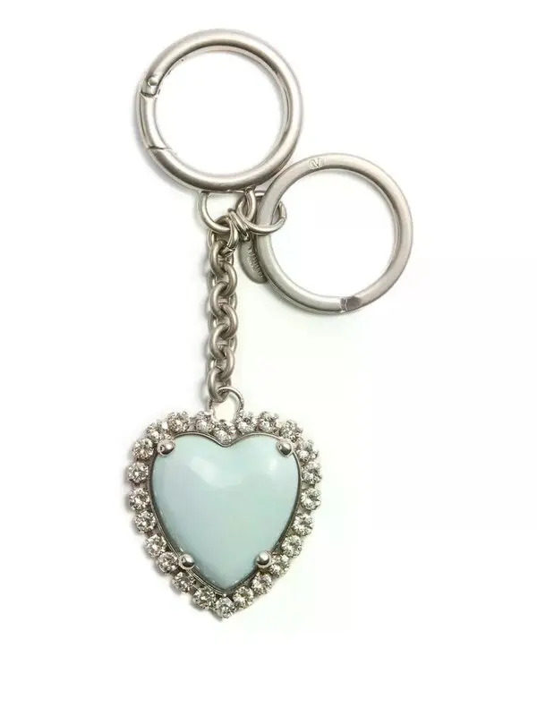 Valentino Garavani Coeur Hyperbole Bag Charm - Silver