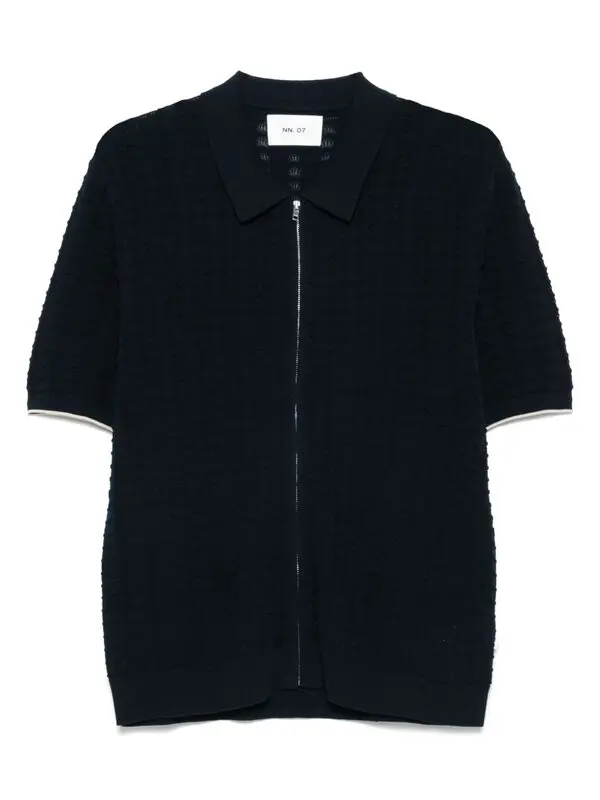 Nn07 Gustav Cardigan - Blue
