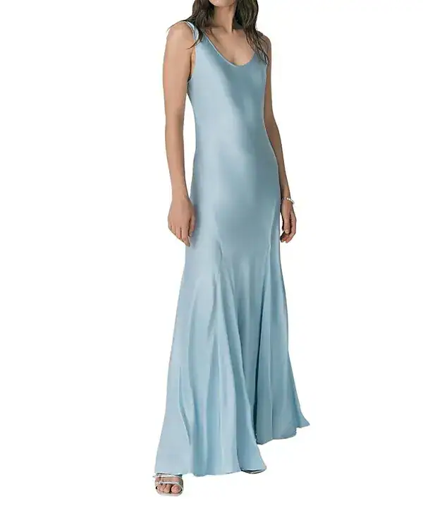 ghost evening dress GERTIE DRESS IN MINK | CULT MIA main image 1